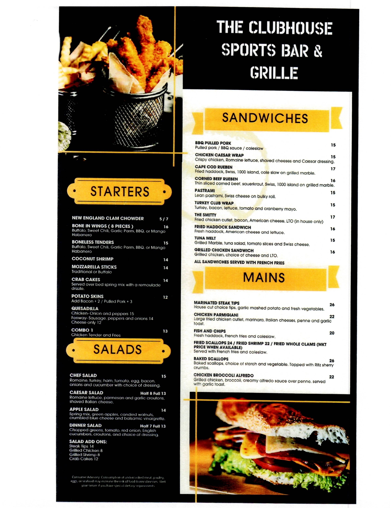 The Clubhouse Sports Bar and Grille - Sandwich Hollows Golf Club